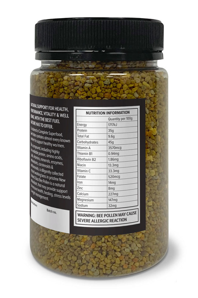 Bee Pollen Supplements | Buzz 250G | Primal Kiwi